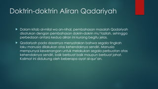 aliran jabariyah dan qadariyah.ppqqqqqqtx | PPTX