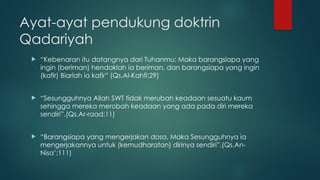 aliran jabariyah dan qadariyah.ppqqqqqqtx | PPTX