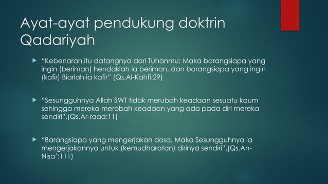 aliran jabariyah dan qadariyah.ppqqqqqqtx | PPTX