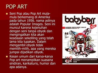 Aliran seni rupa_dan_desain | PPT