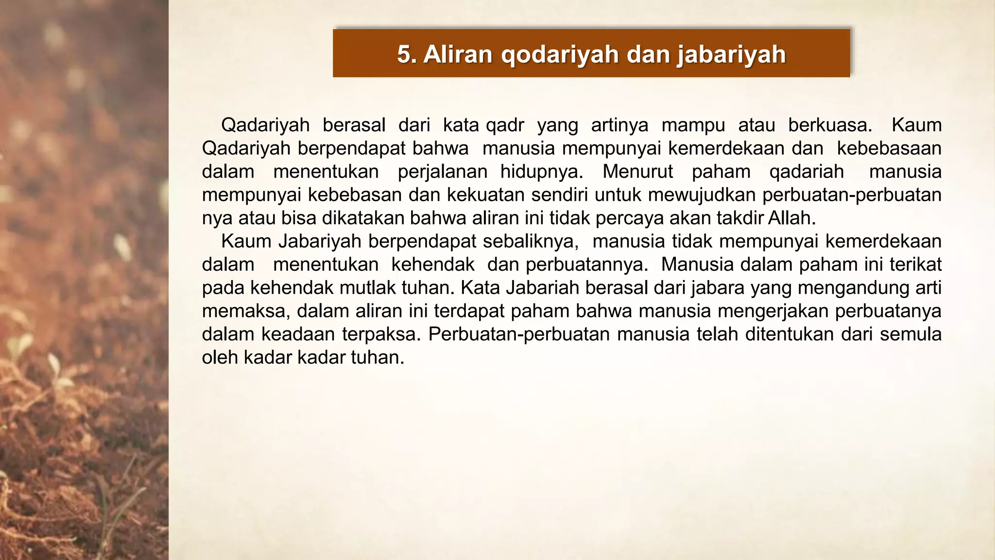 Aliran teologi islam | PPTX