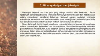 Aliran teologi islam | PPTX