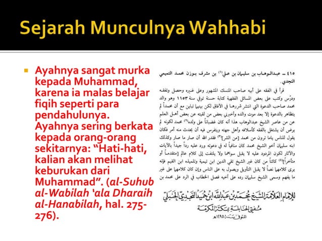 Aliran wahabi | PPTX