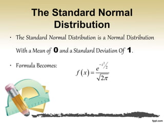 Normal Probabilty Distribution and its Problems | PPT