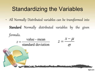 Normal Probabilty Distribution and its Problems | PPT
