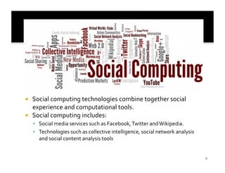 Trends : Social Computing & Mobile Technology | PPT