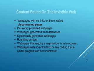 Ali shahbazi khojasteh - deep web | PPT