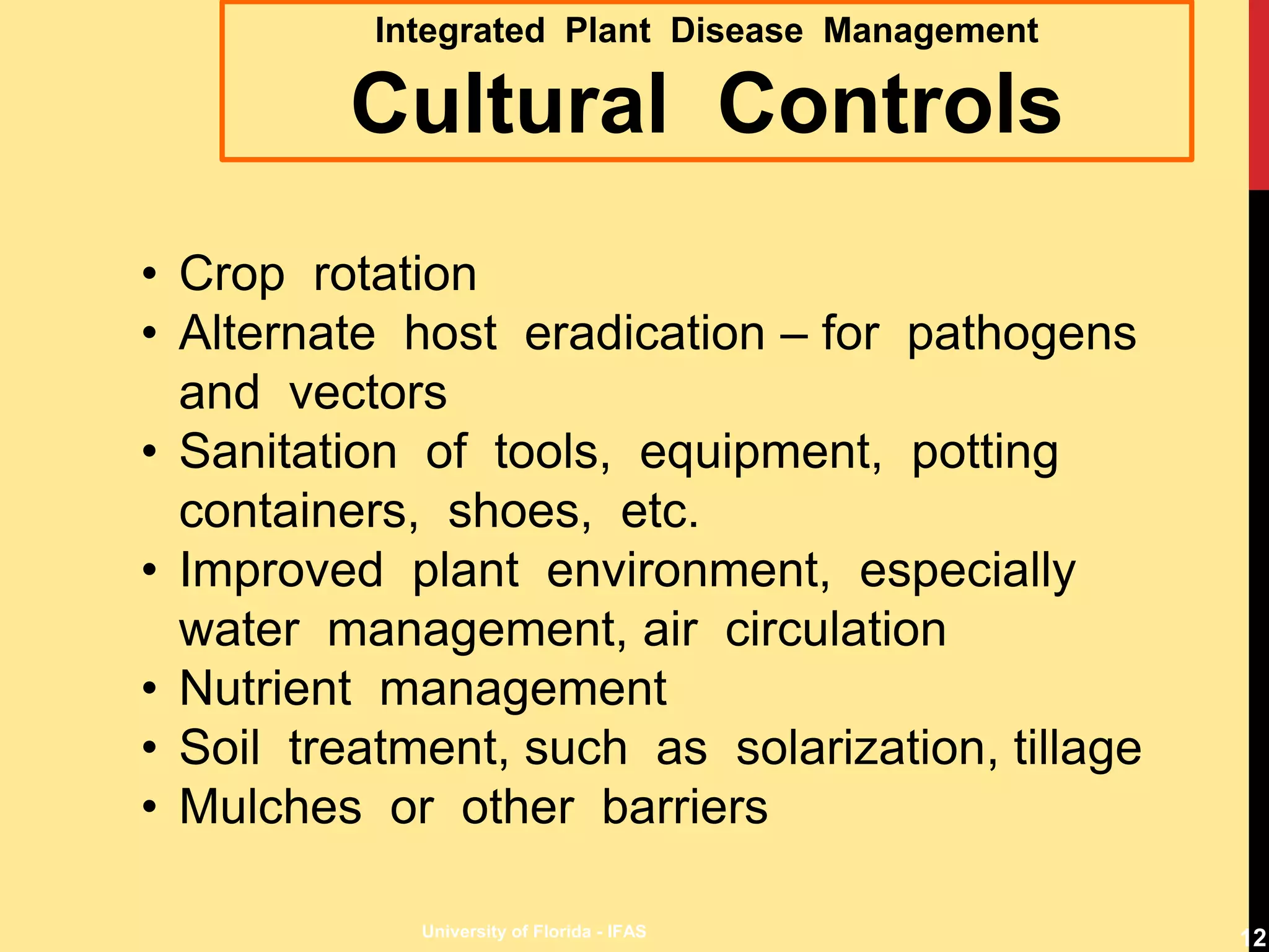 Integrated disease management | PPTX