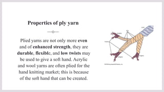 Ply yarns | PPTX
