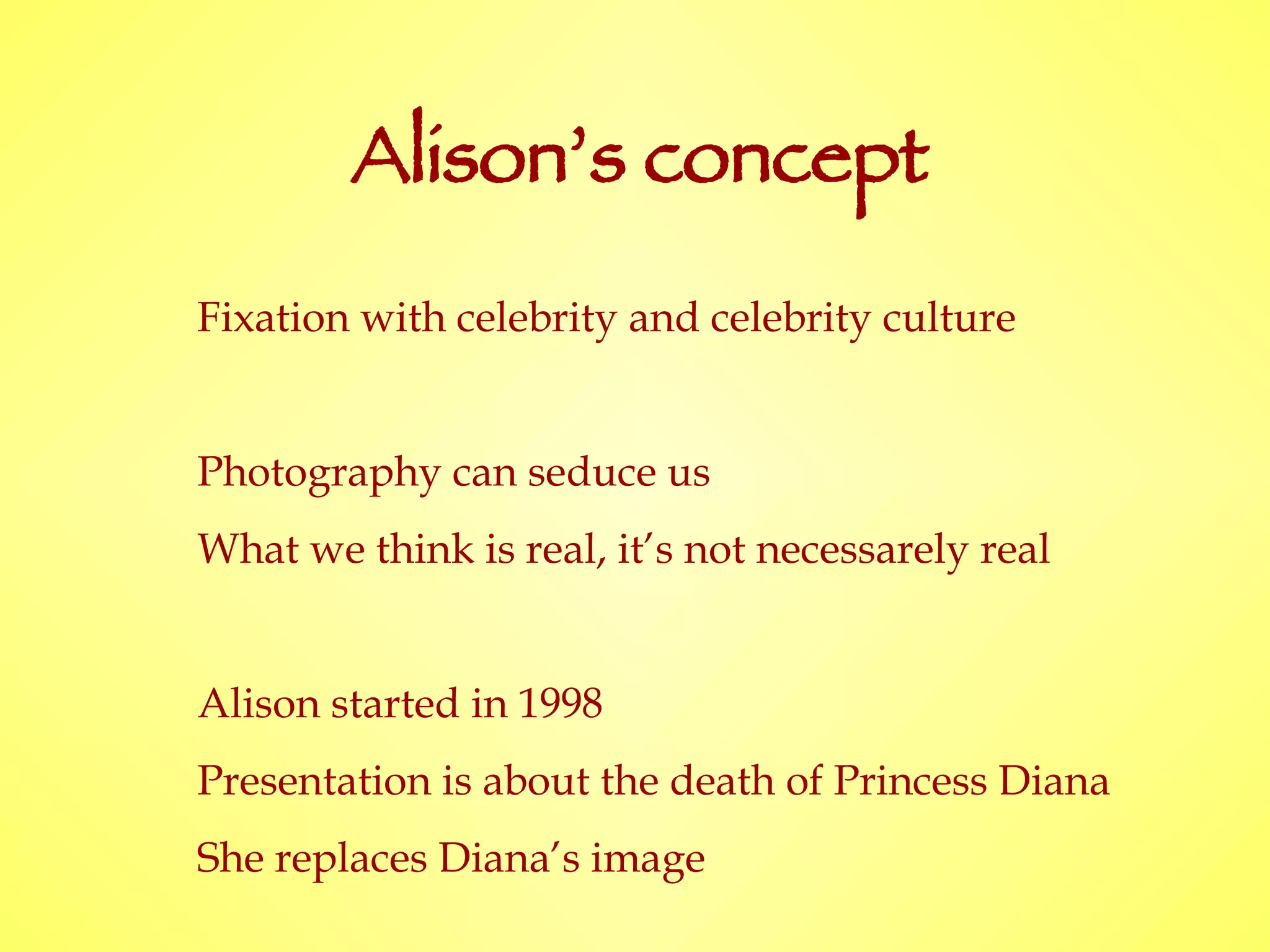 Alison Jackson-review | PPT