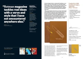 Editorial/Copywriting: Magazine (print and online) | PDF