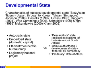 The role of state in broadband development - Alison Gillwald | PPT