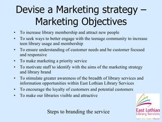 Branding the Library Service | PPS