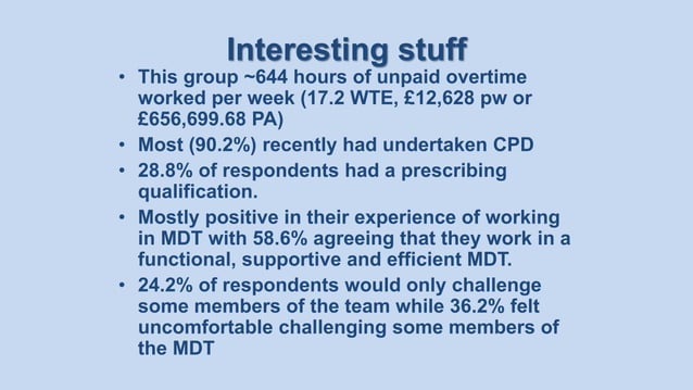 Alison Leary- MS caseload update | PPT