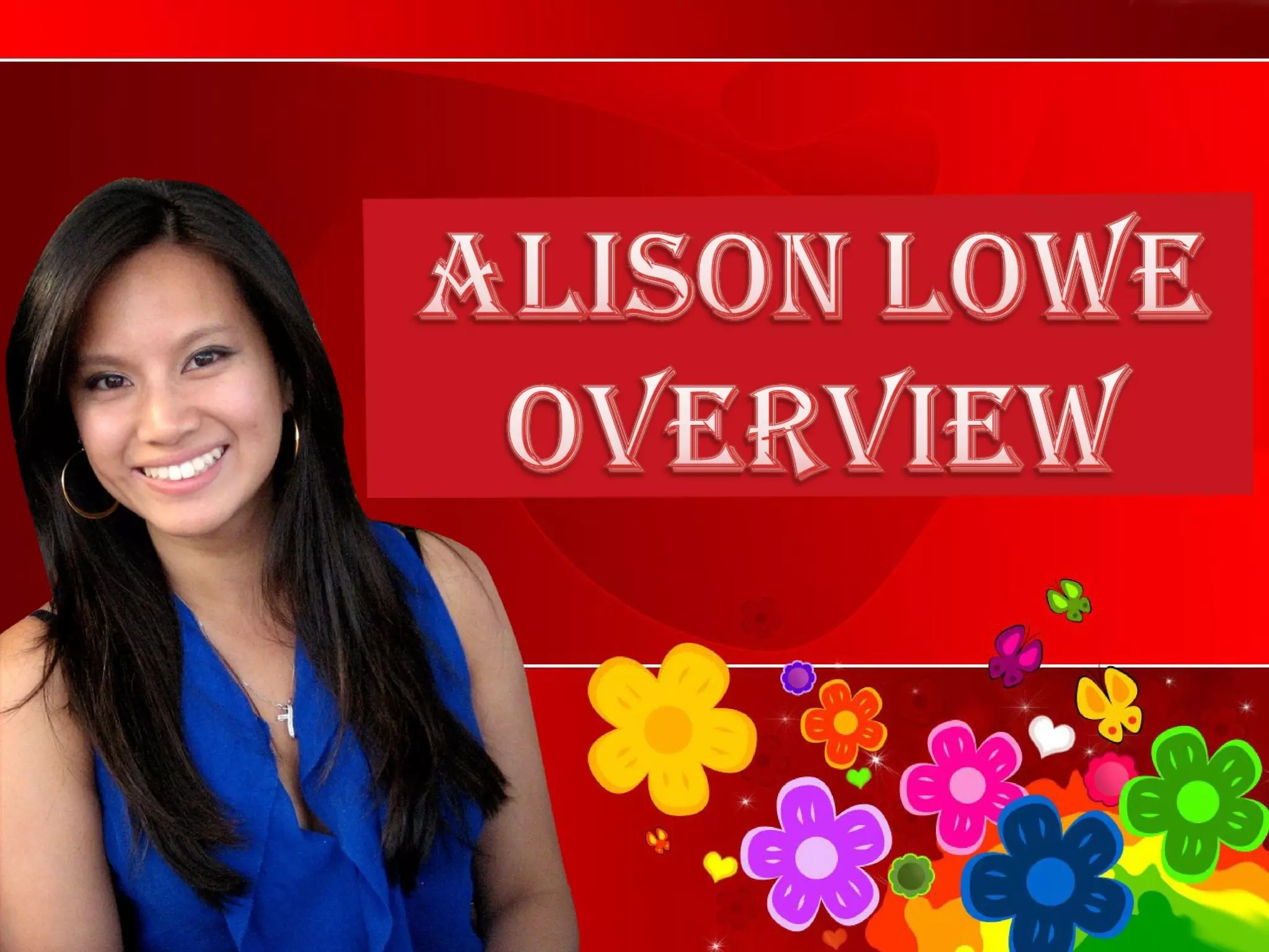 Alison lowe overview | PPT