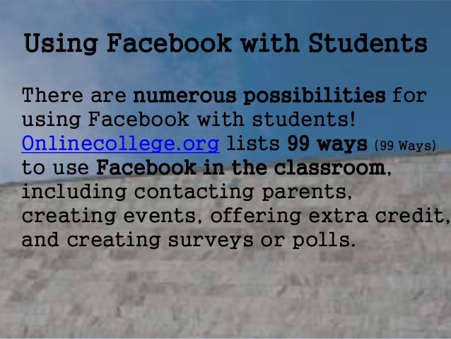 Alison wise mini research project facebook for teachers