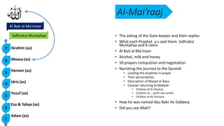 Al Isra wal Mairaaj | PPT