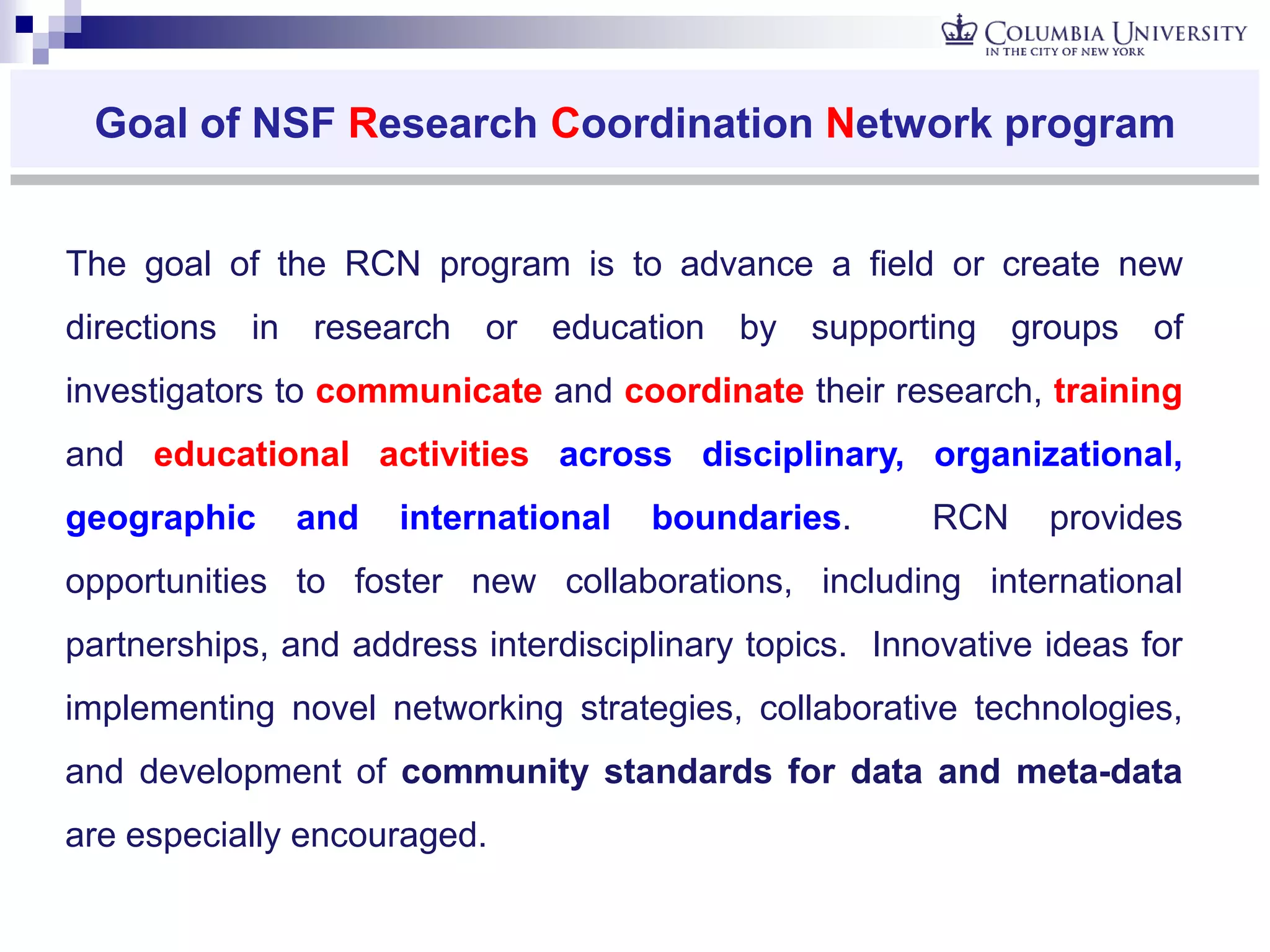 RCN-CCUS Research Coordination Network - CCUS - presentation given by Alissa Park at the UKCCSRC ...