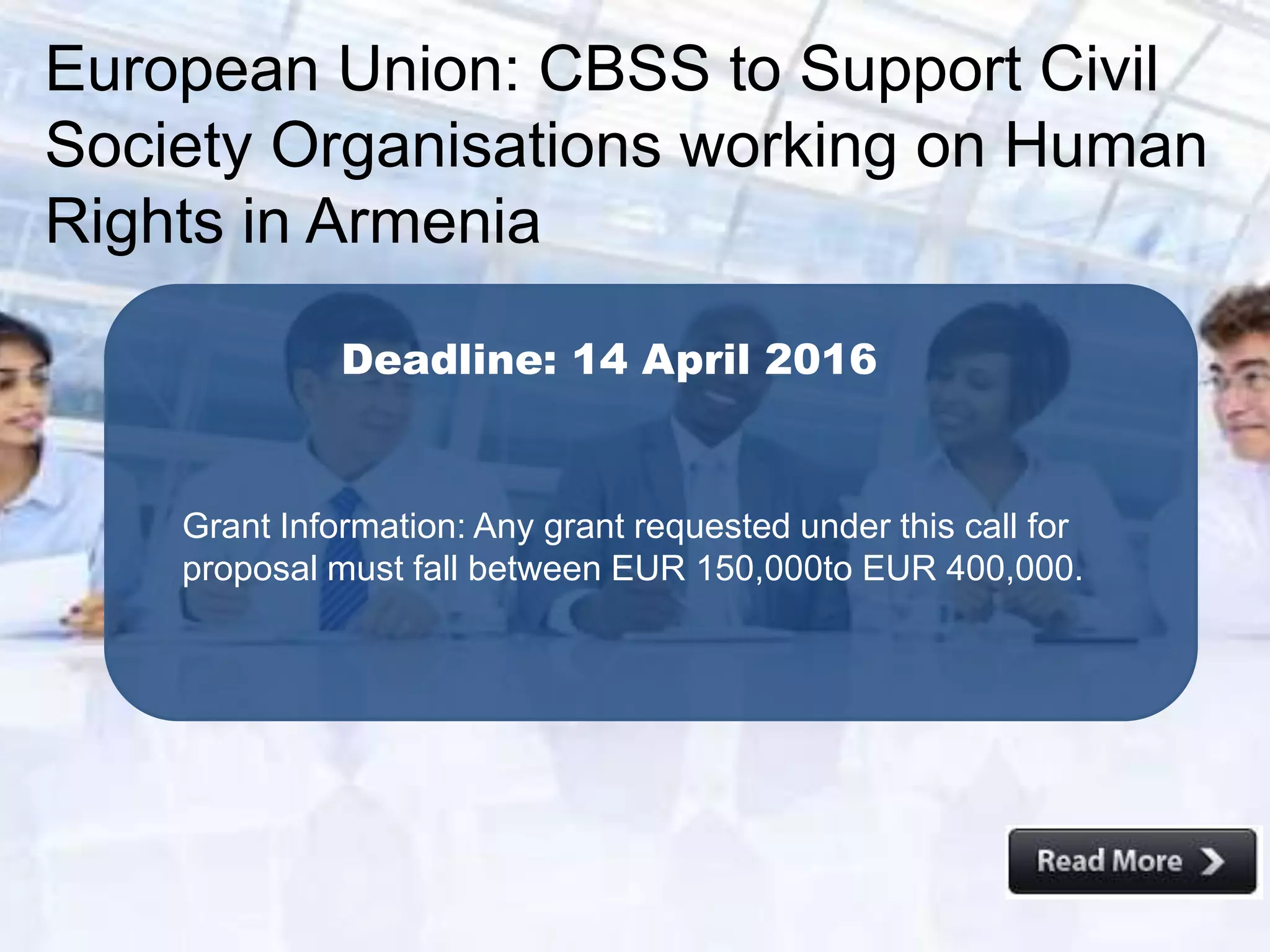 A List of Latest European Commission Grant Opportunities | PPT