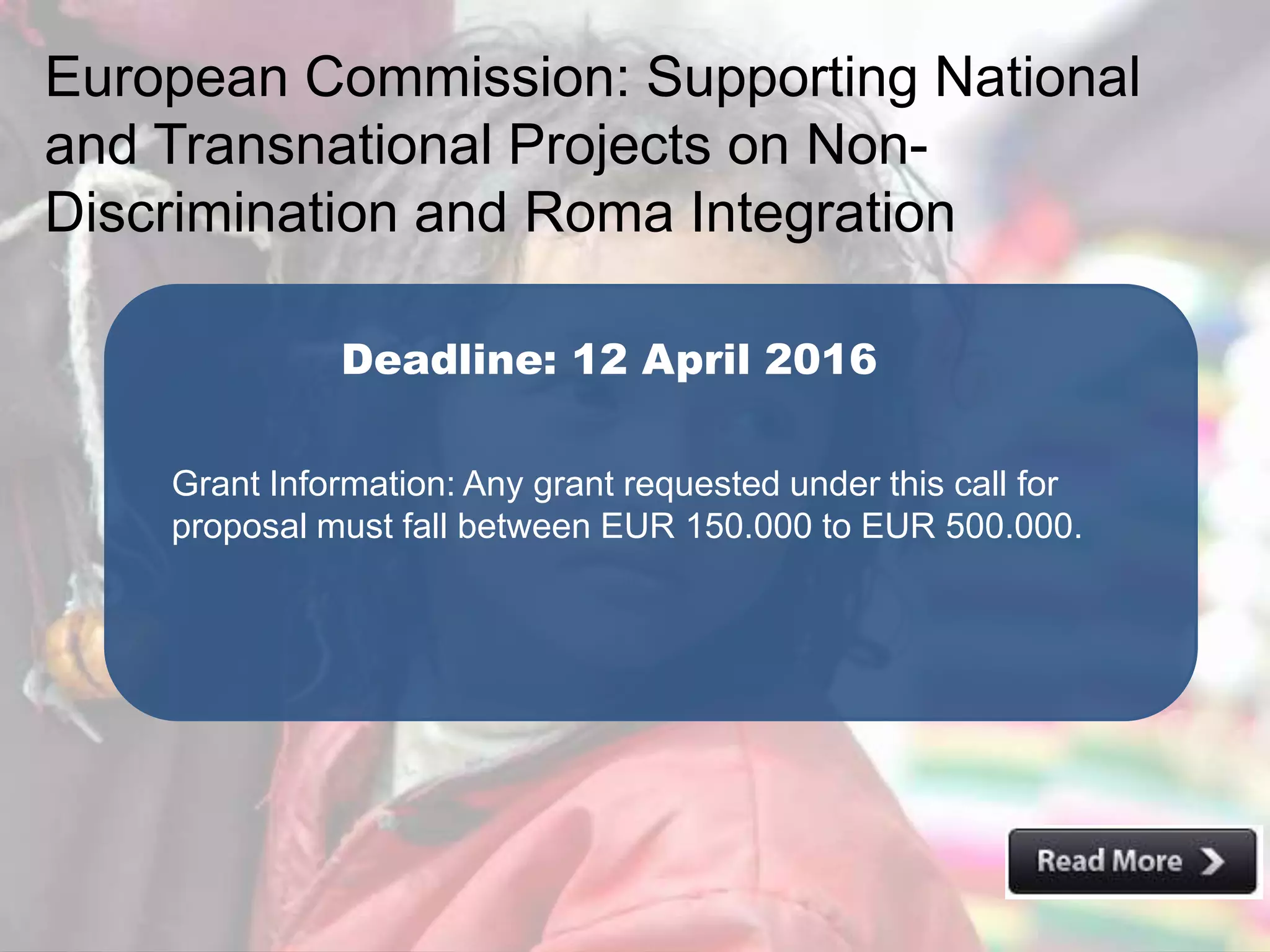 A List of Latest European Commission Grant Opportunities | PPT