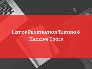 The Basics of Hacking and Penetration Testing Tools | PDF | Information ...