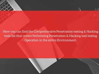 The Basics of Hacking and Penetration Testing Tools | PDF | Information ...
