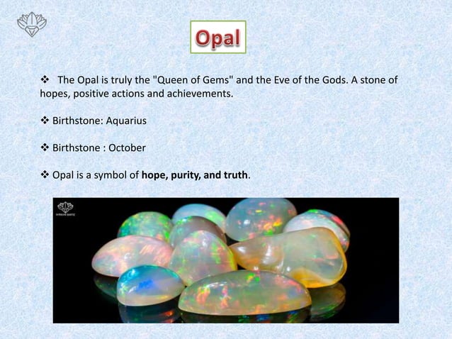 A List Of Precious And Semi Precious Gemstones - Himalya Quartz | PPTX