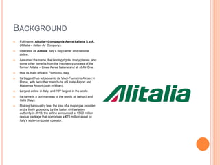 Alitalia Logo Vector