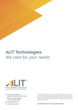 Drizzling: Sistema di dosaggio per la passivazione dei componenti in ...