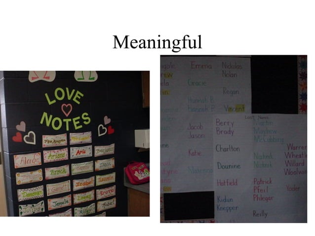 A Literacy Rich Classroom[1] | PPT | Education