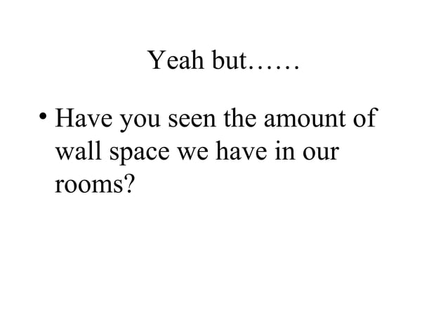 A Literacy Rich Classroom[1] | PPT | Education