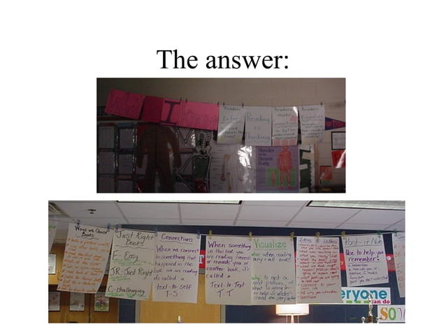 A Literacy Rich Classroom[1] | PPT | Education