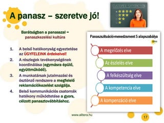 Alitera - Panaszból előny | PDF