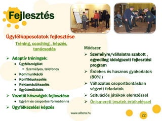 Alitera - Panaszból előny | PPT