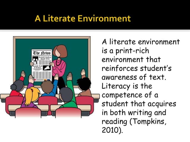 A literate environment | PPT
