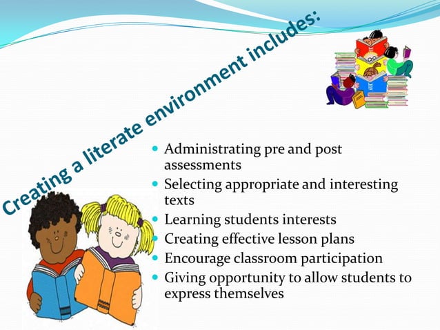A literate environment | PPT