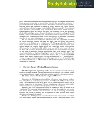 A Literature Research Review On Animal Intrusion Detection And ...
