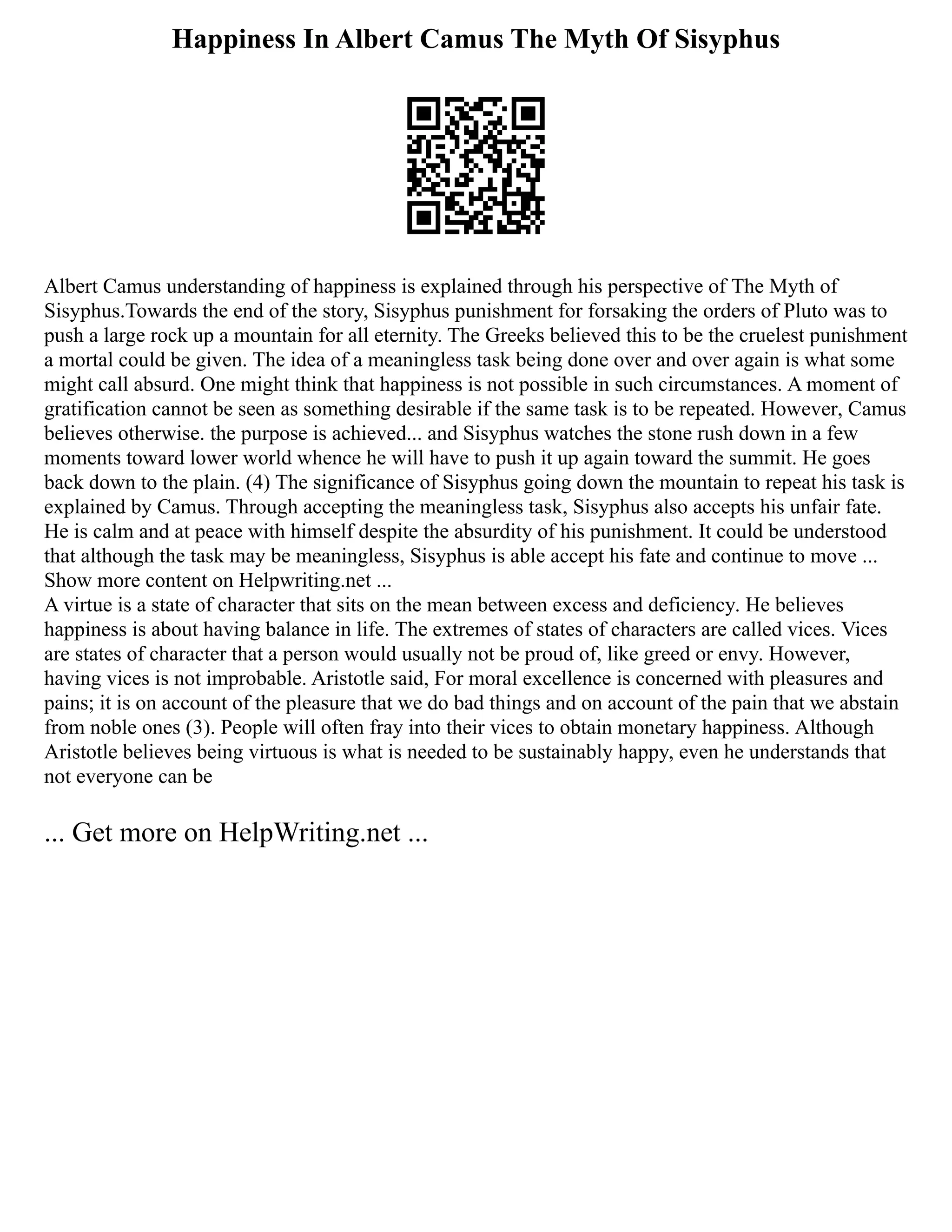 A Literature Review Example Apa | PDF