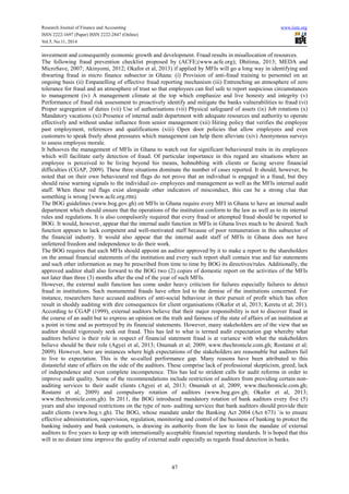 A literature review of fraud risk management in micro finance ...