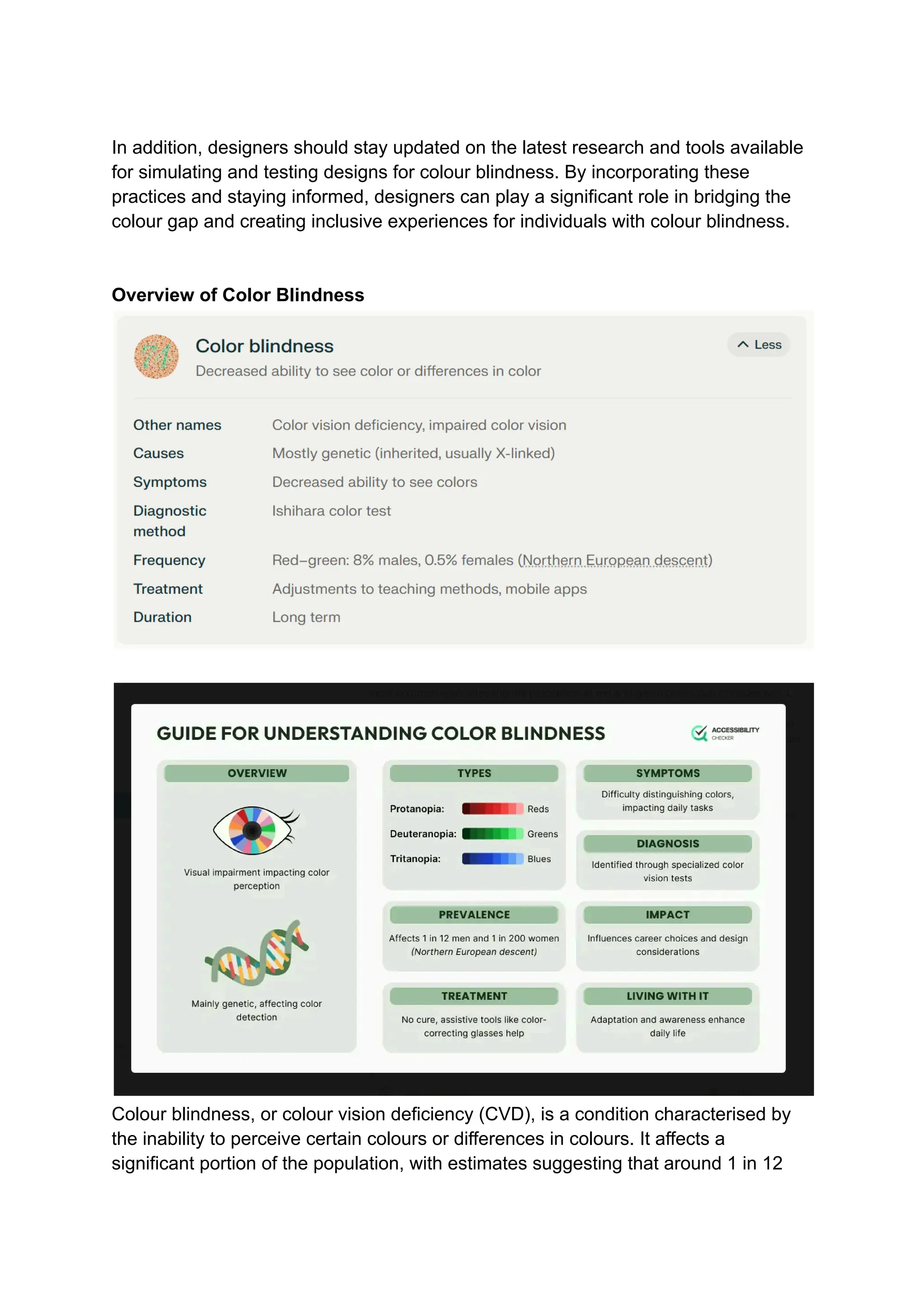 A Literature Review on colour blindness. | PDF