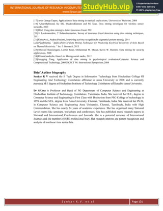 A LITERATURE REVIEW ON DATAMINING | PDF