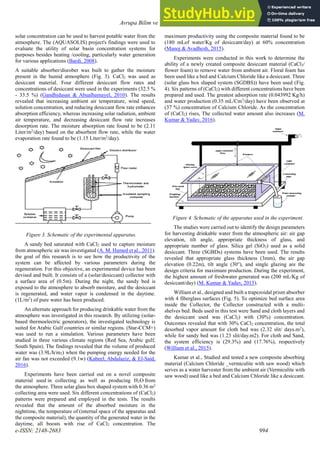 A Literature Review On Extraction Of Potable Water From Atmospheric Air ...
