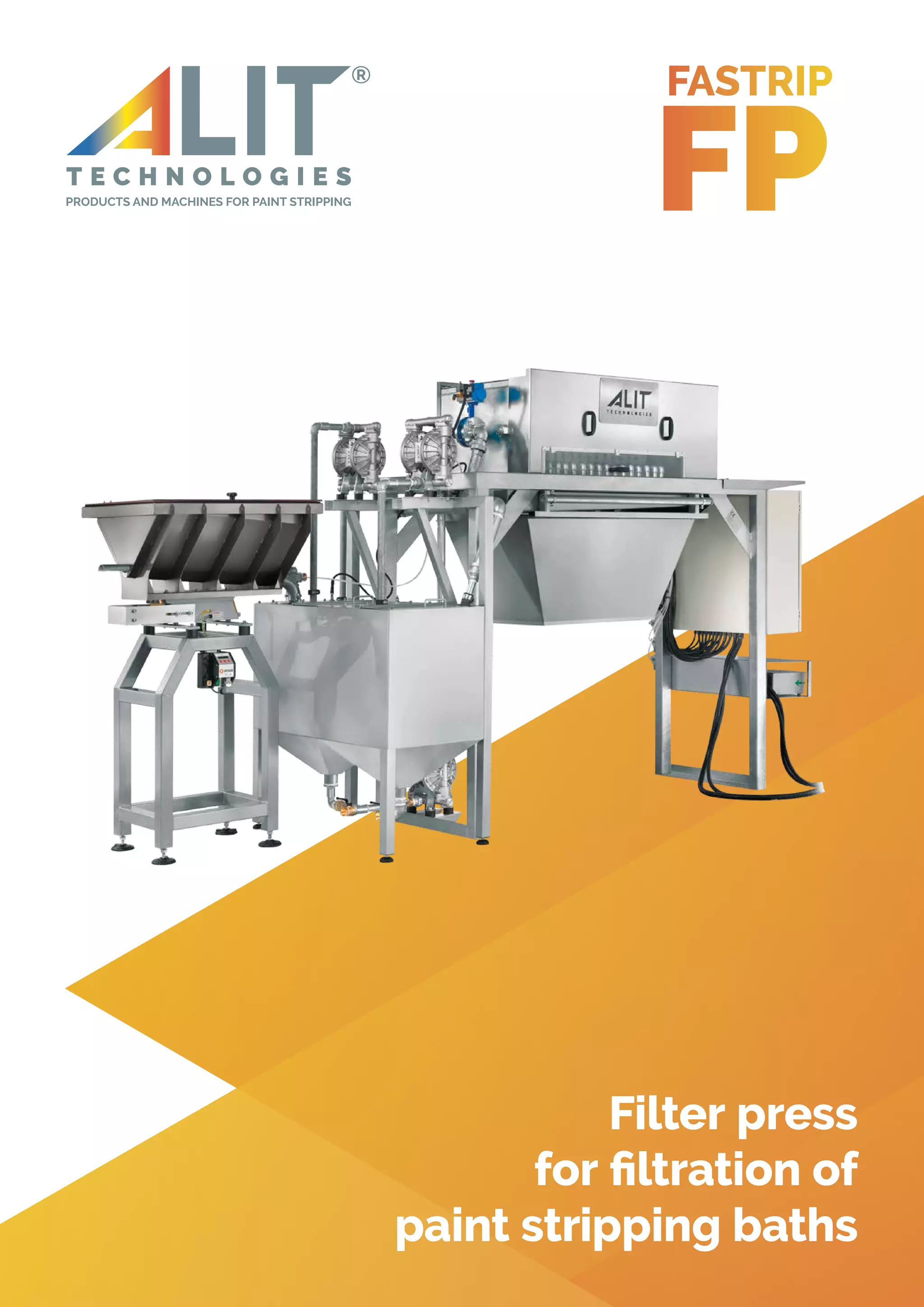 Fastrip FP - Filter press for filtration of paint stripping baths | PDF