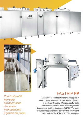 Fastrip ISP: Impianto in linea per la sverniciatura chimica di ganci e ...