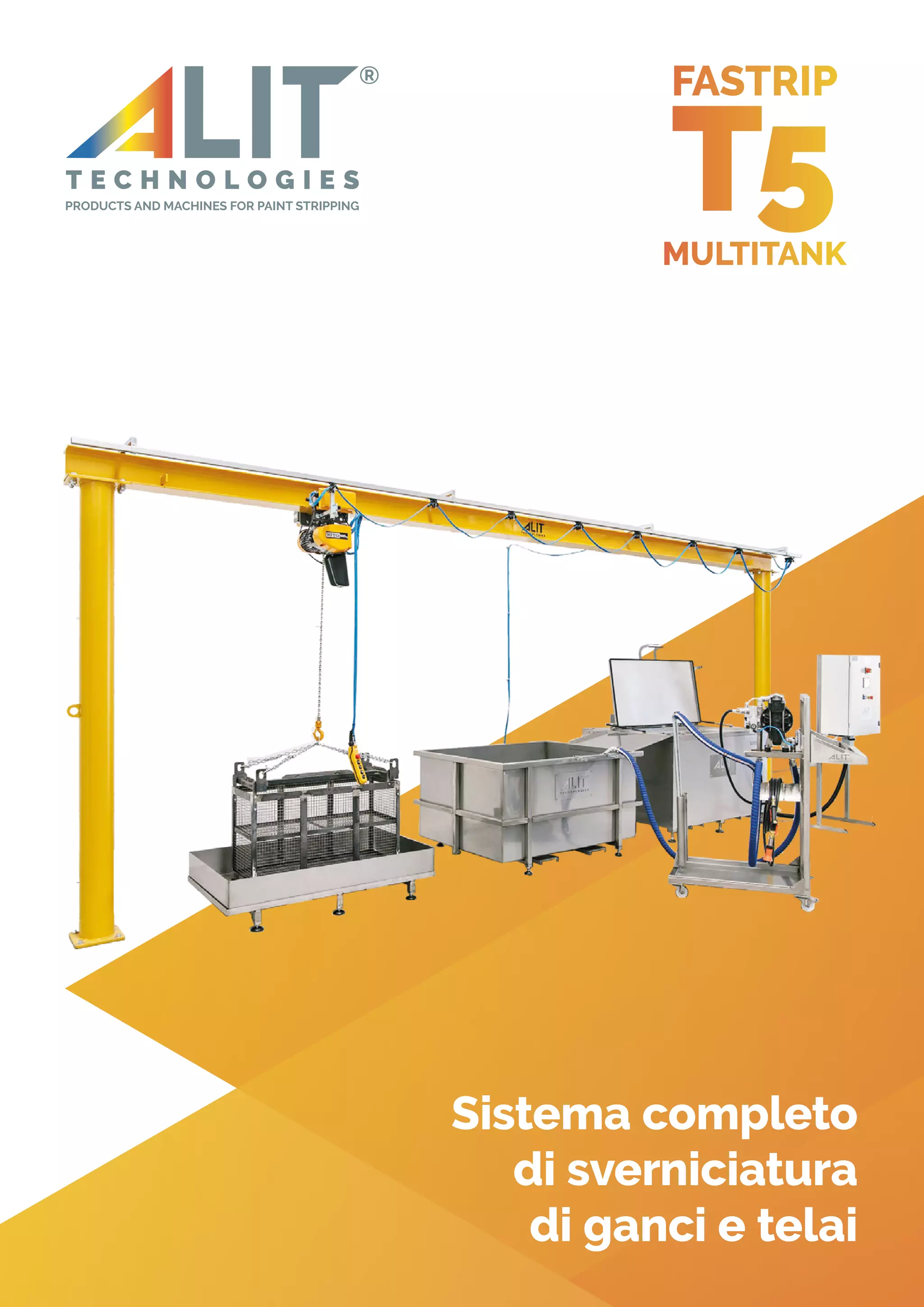 Fastrip T5 Multitank - Sistema completo di sverniciatura di ganci e telai | PDF