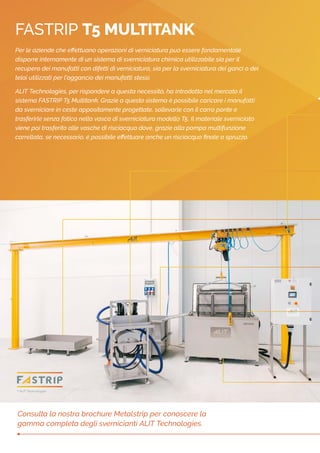 Fastrip T5 Multitank - Sistema completo di sverniciatura di ganci e ...
