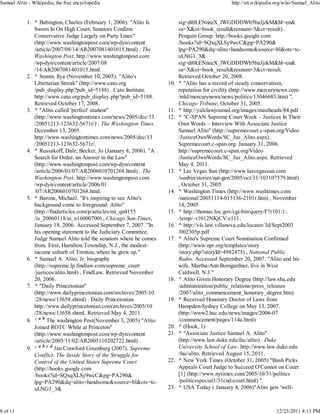 JUSTICE SAMUEL ALITO (Wikipedia Info) | PDF