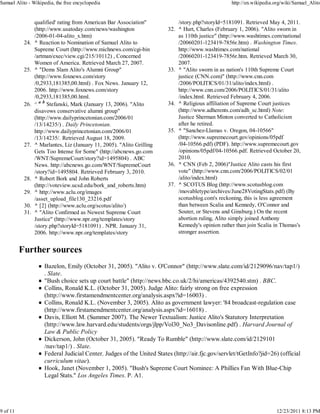 JUSTICE SAMUEL ALITO (Wikipedia Info) | PDF