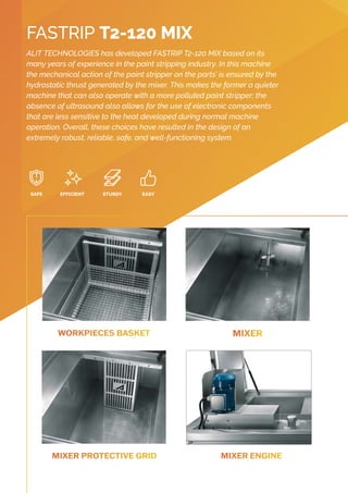 Fastrip T2 120-Mix - Machine with motor and mixer | PDF