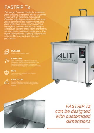 Fastrip T2 - Ultrasonic paint stripping systems | PDF